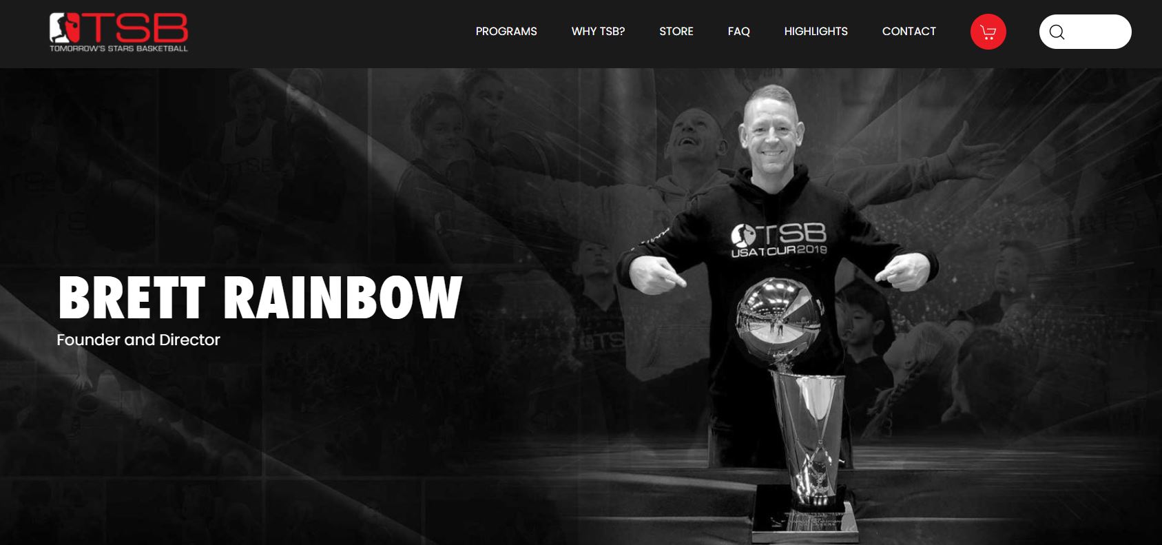 Brett Rainbow is Founder & Director | Tomorrow's Stars Basketball